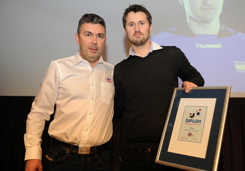 Per Inge kåret til årets unge trener 2014 - Nordstrand Idrettsforening